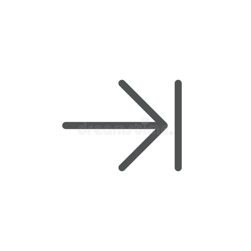 Next Step Flat Color Ui Icon Stock Vector - Illustration of element, icon: 254224310