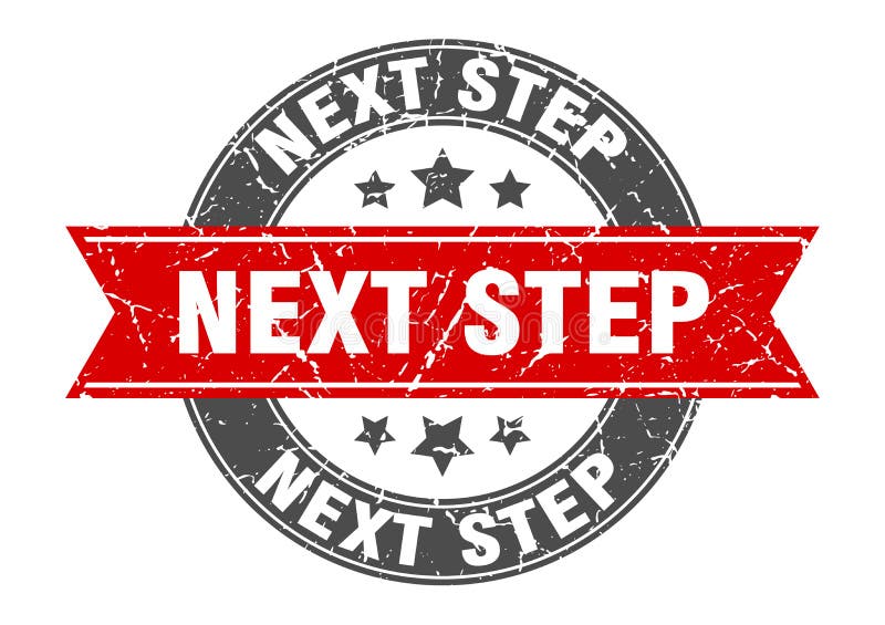 Next Step Banner. Next Step Speech Bubble Stock Vector - Illustration ...