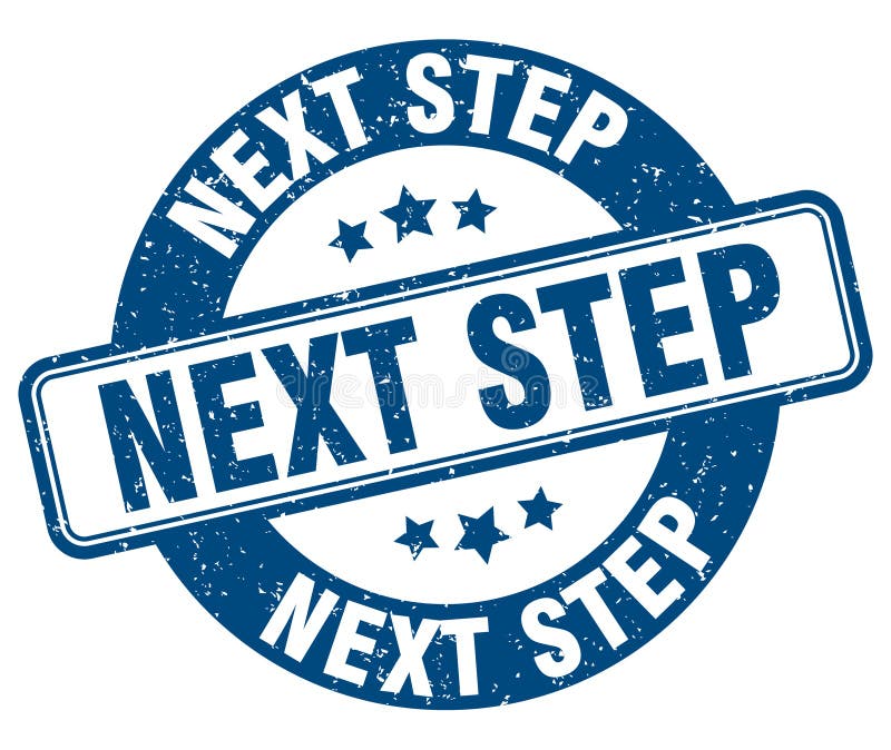Next Step Banner. Next Step Speech Bubble Stock Vector - Illustration ...