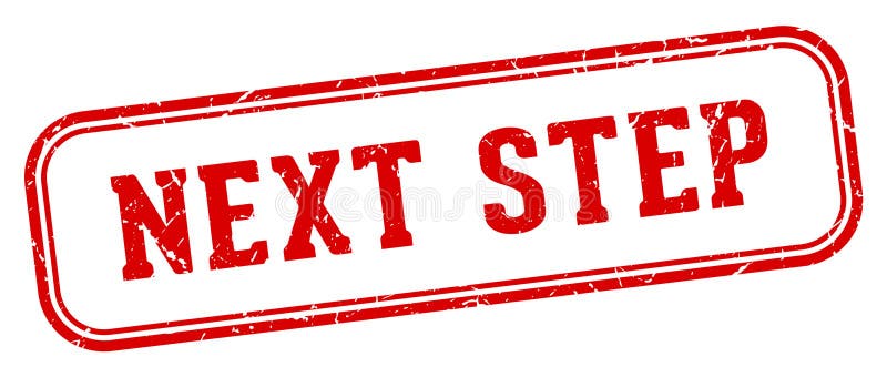 Next Step Banner. Next Step Speech Bubble Stock Vector - Illustration ...