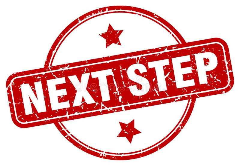 Next Step Banner. Next Step Speech Bubble Stock Vector - Illustration ...