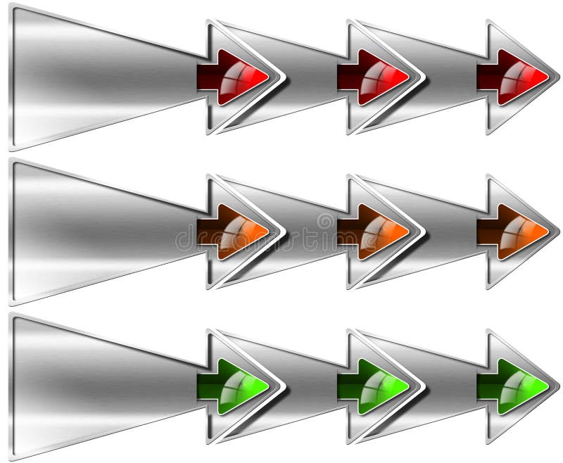 Step One, Two, Three Icons. Sequence of Options. Stock Vector ...