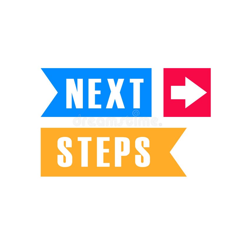 Next Steps White Background Stock Illustrations – 493 Next Steps White ...