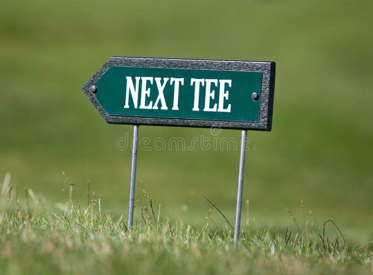Next tee sign stock photo. Image of freetime, sign, sweden - 57538770