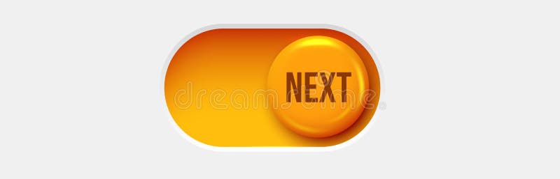 Next Toggle Switch Buttons. Material Design Switch Stock Vector - Illustration of realistic ...