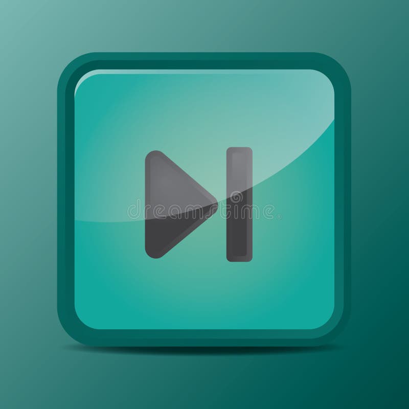 Next Track Button. Vector Illustration Decorative Design Stock Vector ...