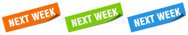 Next Week Stock Illustrations – 2,174 Next Week Stock Illustrations ...