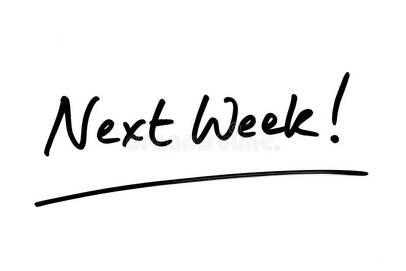 Next Week Stock Illustrations – 2,174 Next Week Stock Illustrations ...