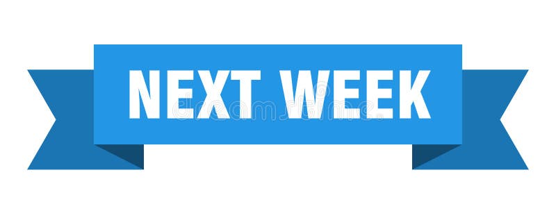 Next Week Red 3d Square Button Stock Vector - Illustration of realistic ...