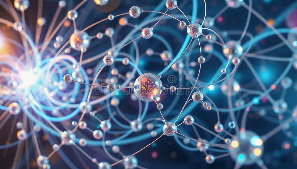 Nexus of the Neural Network Stock Photo - Image of scientific ...