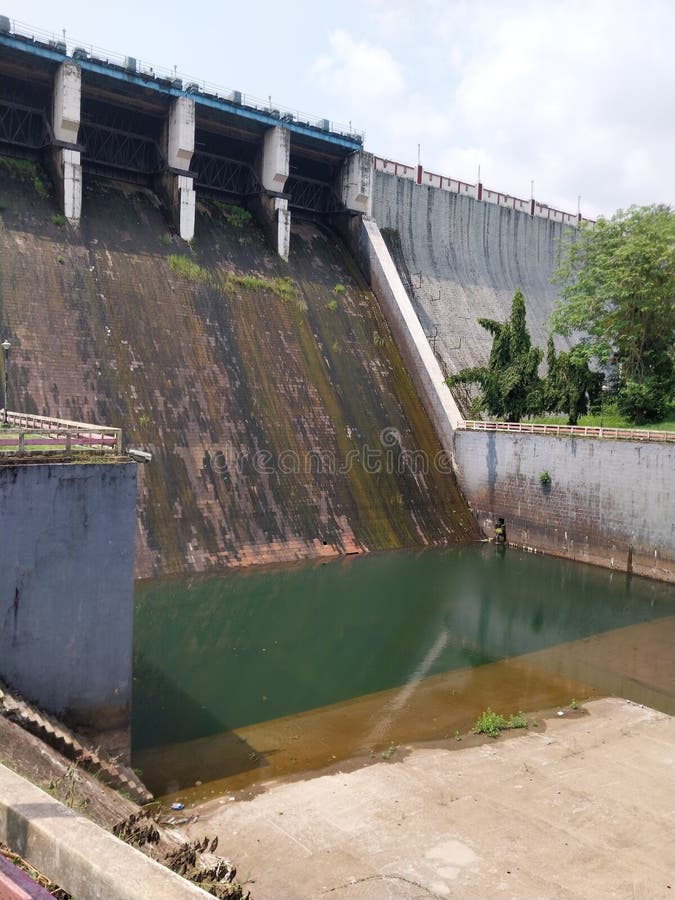 Neyyar Dam Shutter Water Flow Stock Image - Image of water, neyyar ...