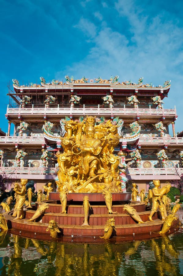 Nezha,Naja Chinese Temple stock photo. Image of dynasty - 19690100