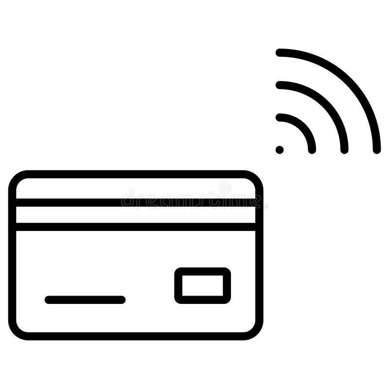 NFC Icon stock illustration. Illustration of smartphone - 359521209