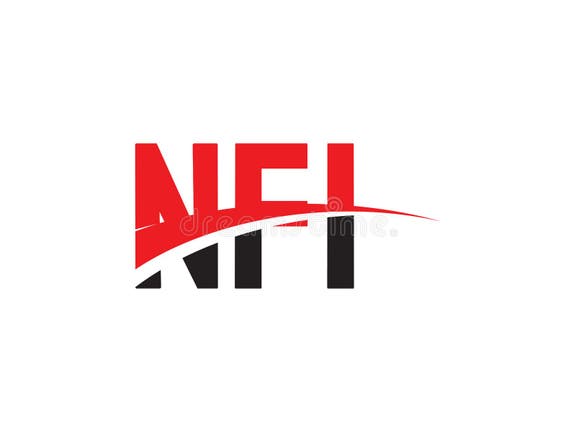 NFI Letter Initial Logo Design Vector Illustration Stock Vector ...