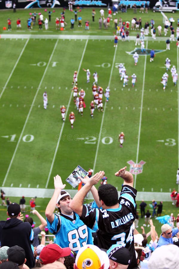 NFL - Sideline and Fans in the Stands Editorial Stock Image - Image of ...