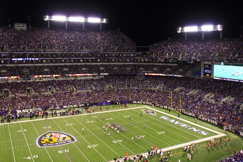NFL Monday Night Football in Baltimore Editorial Image - Image of ...