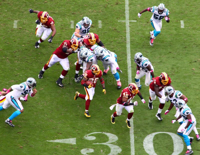 NFL - Move the Pile, Hit the Hole! Editorial Image - Image of outdoors ...