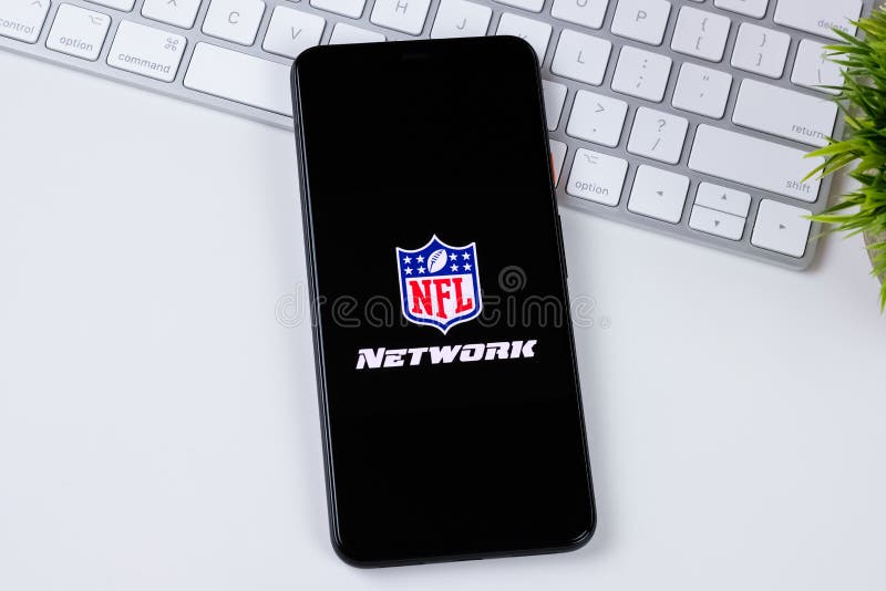 NFL Network App Logo on a Smartphone Screen Editorial Photography ...