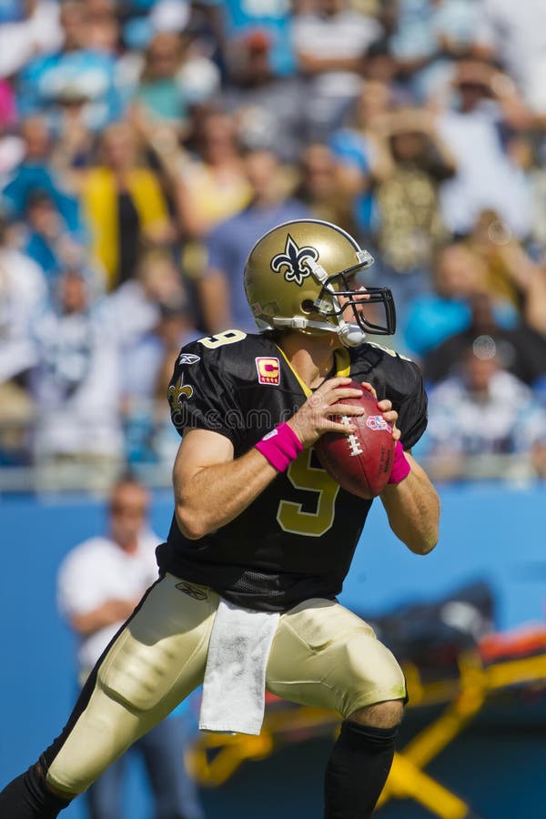NFL: Oct 09 Saints Vs Panthers Editorial Photography - Image of ...
