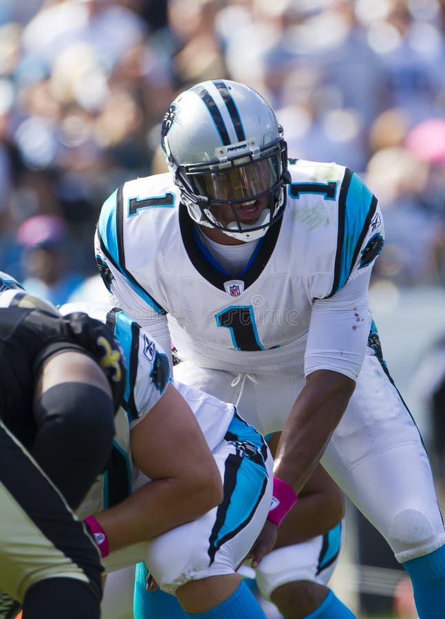 NFL: Oct 09 Saints Vs Panthers Editorial Photography - Image of ...