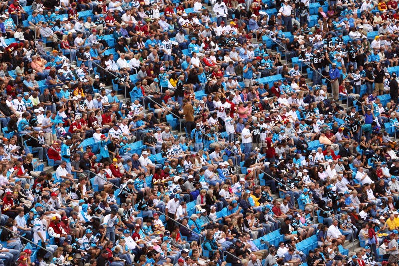 NFL - Sideline and Fans in the Stands Editorial Stock Image - Image of ...