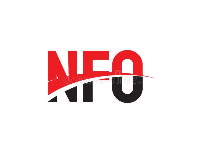 NFO Letter Initial Logo Design Vector Illustration Stock Vector ...