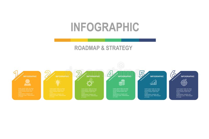 12 Steps Rectangle Infographic Timeline Template Business Data ...