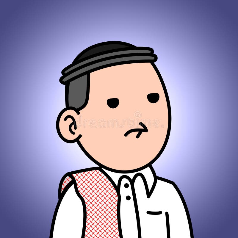 NFT Arab Family Doodles Art Stock Illustration - Illustration of ...