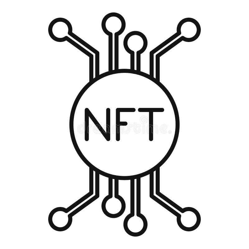 Nft Icon Outline Vector. Token Blockchain Stock Vector - Illustration ... Nft Icon Outline Vector. Token Blockchain Stock Vector - Illustration ...