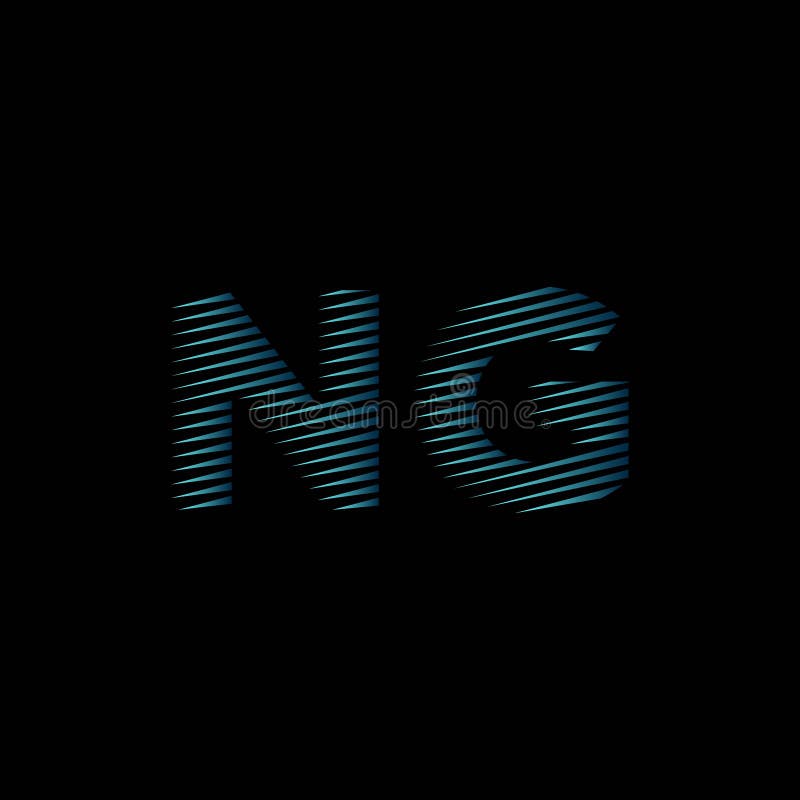 Ng Monogram Logo Stock Illustrations – 1,014 Ng Monogram Logo Stock ...