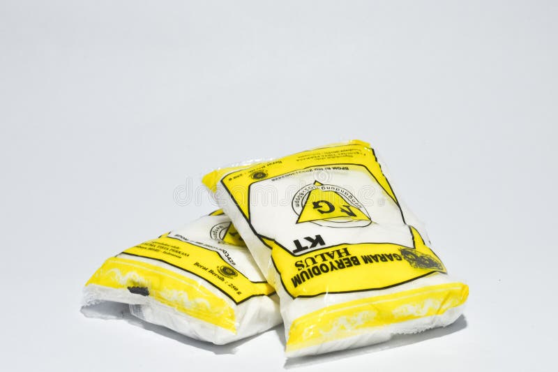 NG Salt, Salt in Plastic Packaging Stock Image - Image of cutout ...