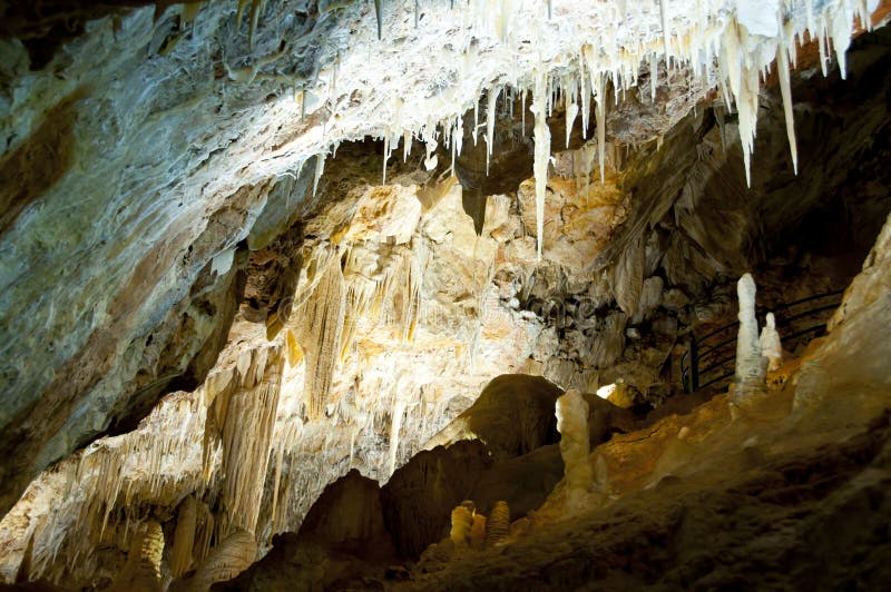 Ngilgi Cave stock image. Image of light, beautiful, tranquil - 123726033