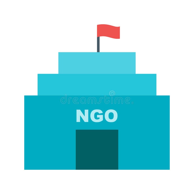 NGO Building stock vector. Illustration of organization - 90345106