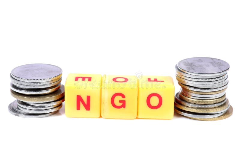 Ngo and money stock image. Image of coins, yellow, white - 64102857