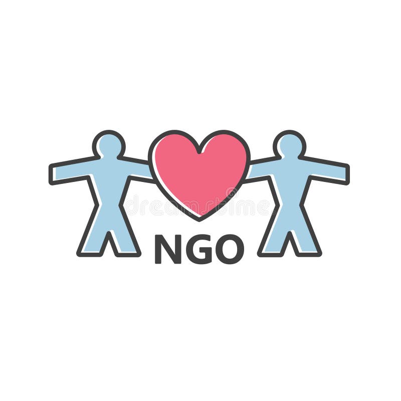 NGO Non-Governmental Organization Icon Stock Vector - Illustration of ...