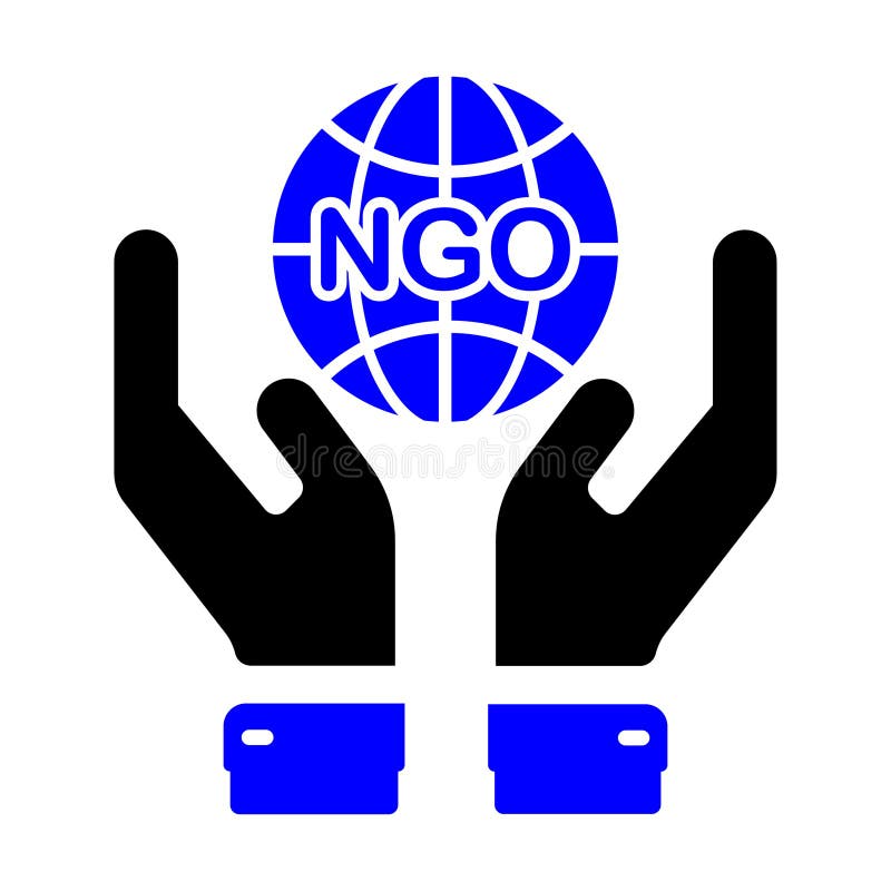 Ngo Organization Icon stock vector. Illustration of design - 295790623