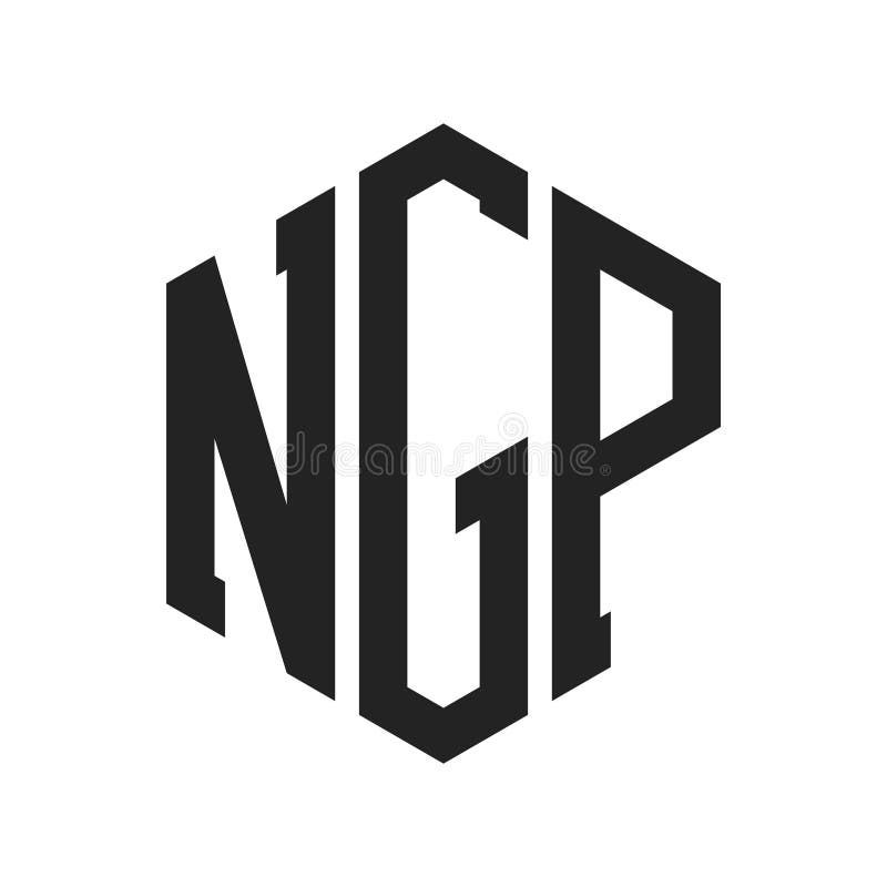 NGP Logo Design. Initial Letter NGP Monogram Logo Using Hexagon Shape ...
