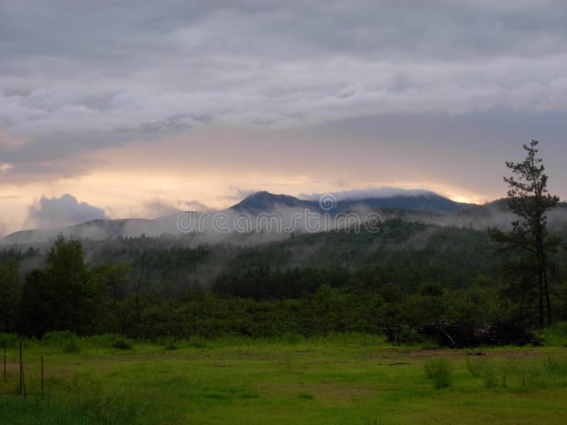 NH White Mountains stock image. Image of forest, mount - 69899725