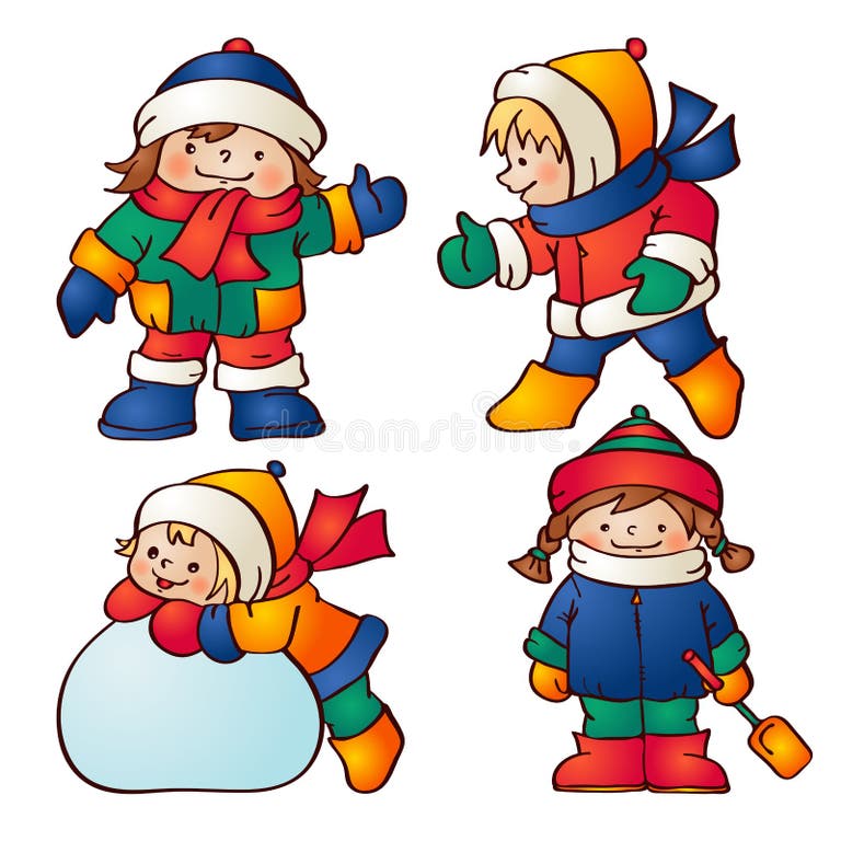 Niños ilustración del vector. Ilustración de bebés, riéndose - 33727699