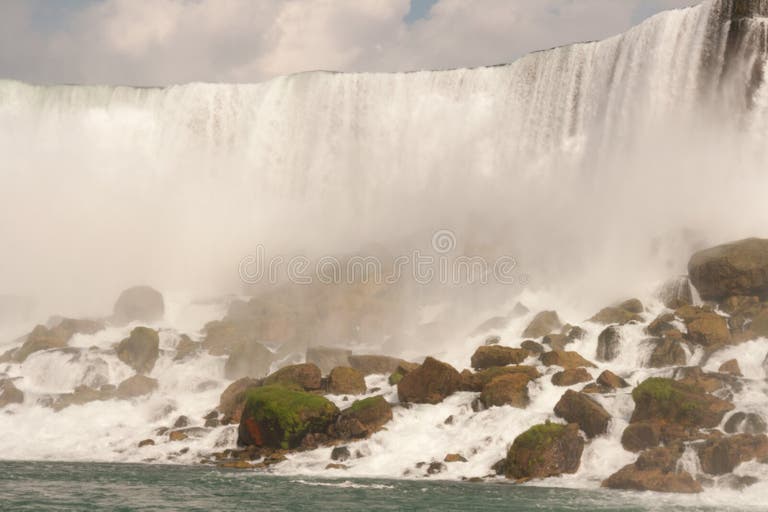 Niagara falls stock image. Image of river, american, torrent - 71385915