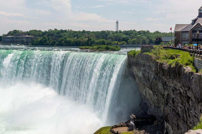 Niagara Falls Canadian Part View Editorial Photography - Image of ...