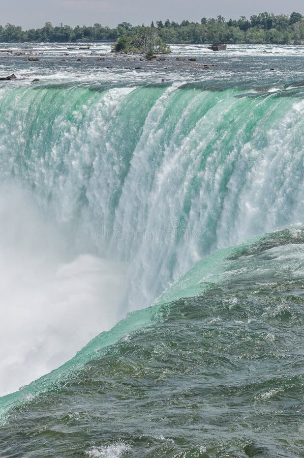 Niagara Falls Canadian Part View Stock Image - Image of journey, canada ...