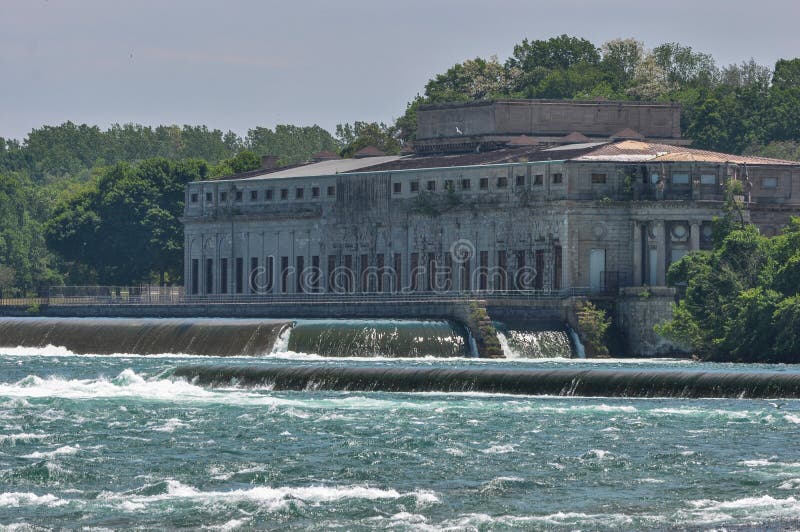 Niagara Falls Canadian Part View Stock Image - Image of natural, plunge ...