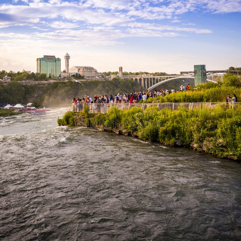 The Niagara Falls editorial photography. Image of watercourse - 244672472