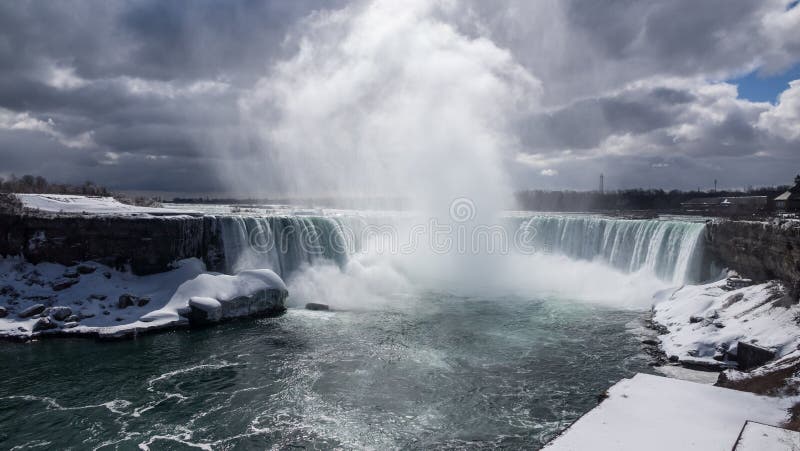 Niagara Falls in the Spring Stock Photo - Image of park, mist: 112082626