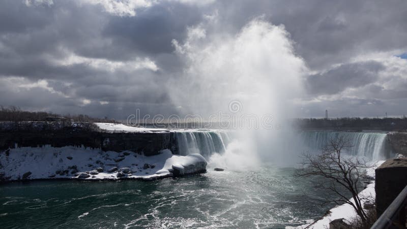 Niagara Falls in the Spring Stock Photo - Image of mist, autumn: 112082348
