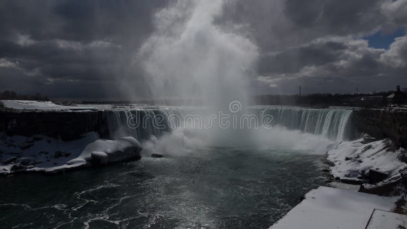 Niagara Falls in the Spring Stock Photo - Image of fall, people: 112082460