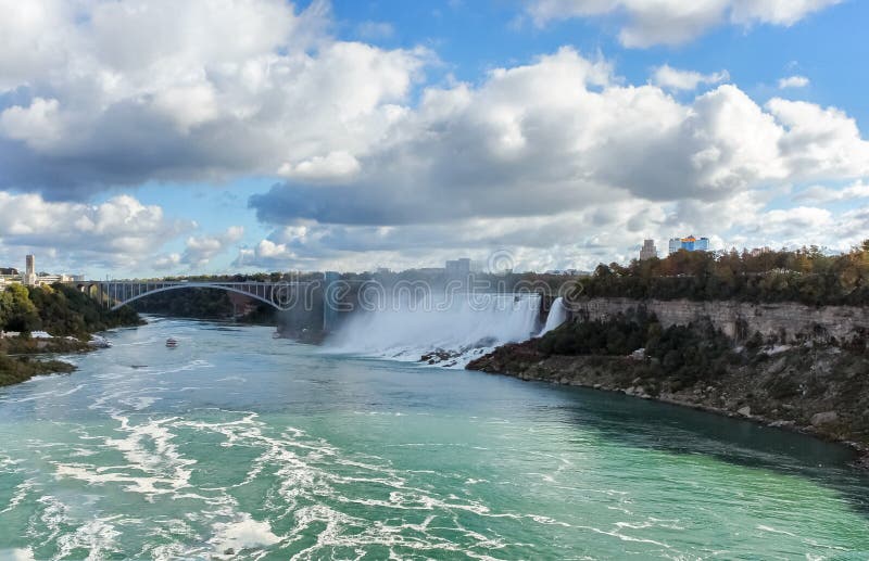 Rainbow Bridge Attractions Niagara Falls Stock Photos - Free & Royalty ...