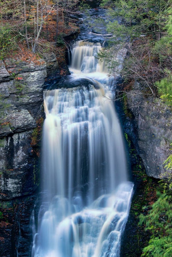 The NIAGARA of PENNSYLVANIA Bushkill Falls Stock Photo - Image of ...
