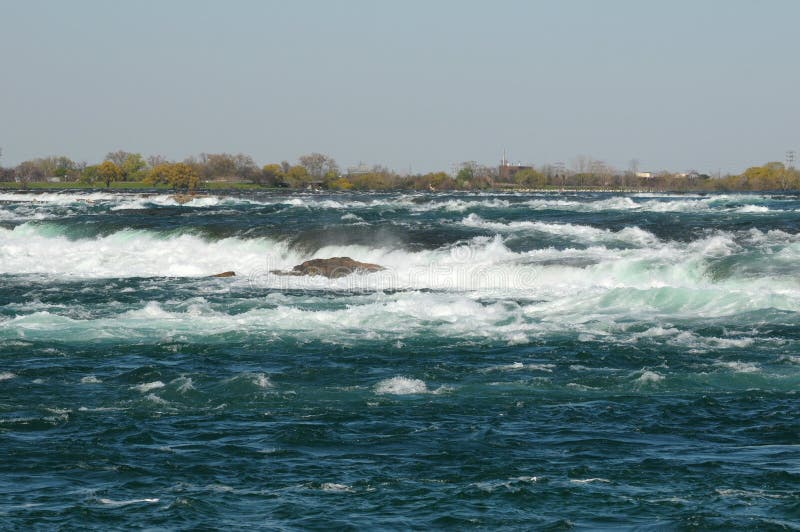 Niagara River stock image. Image of river, niagara, waves - 14123265